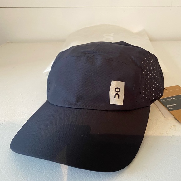 On Running | Accessories | On Running Lightweight Cap Black Unisex Nwt ...